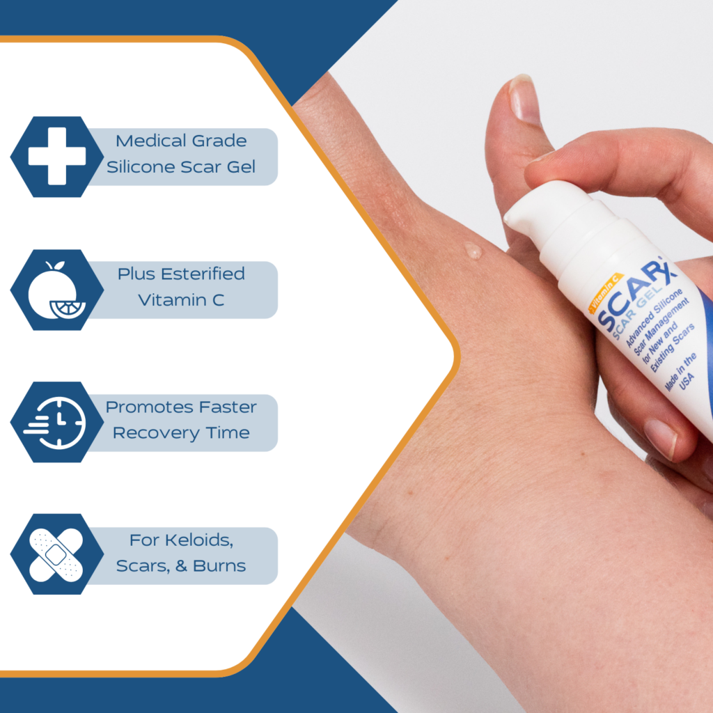 Silicone Scar Gel +Vitamin C | ScarX